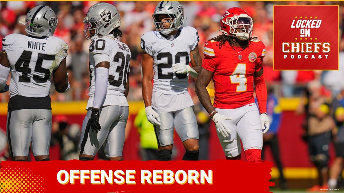 Chiefs' Offense EXPLODES Against Raiders | Is Mahomes Back to MVP Form ...