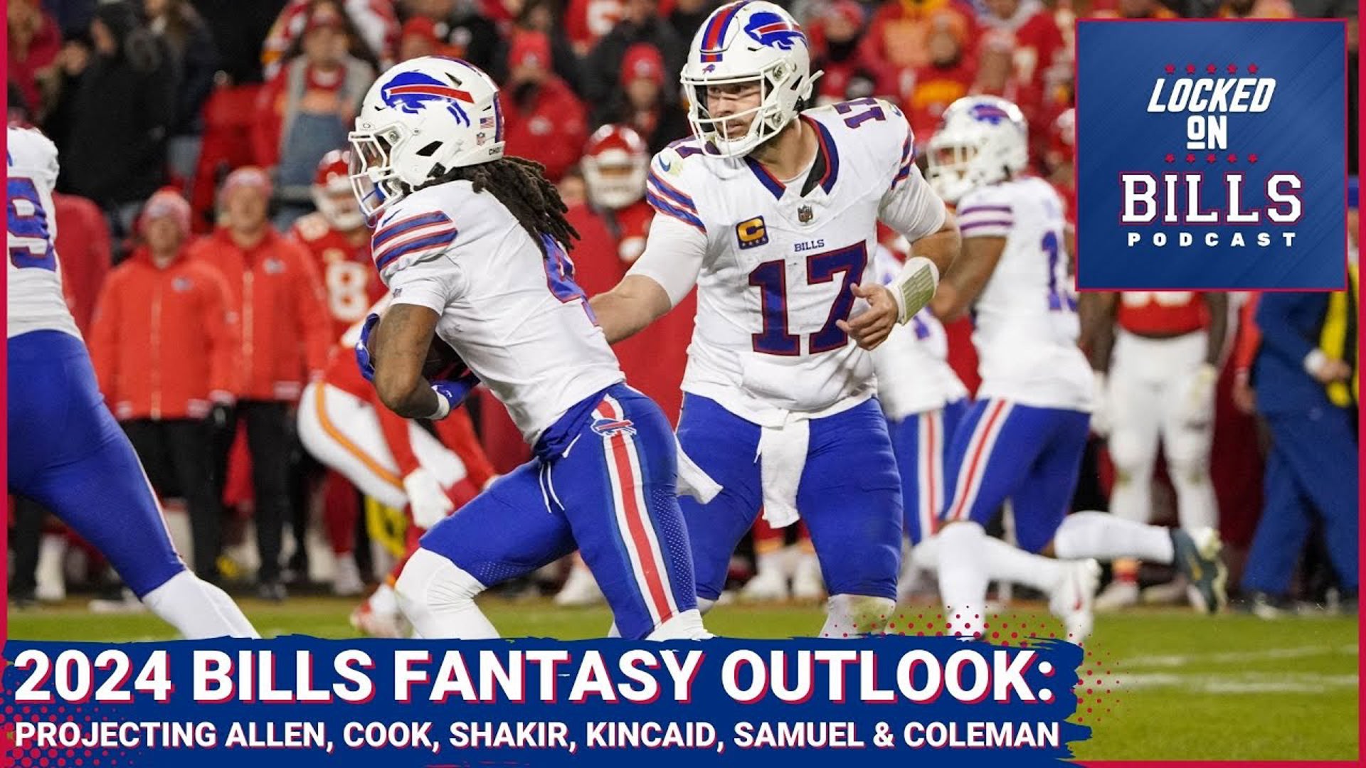 Buffalo Bills 2024 Fantasy Outlook_ Projecting Josh Allen, Dalton Kincaid, James Cook & Keon ...