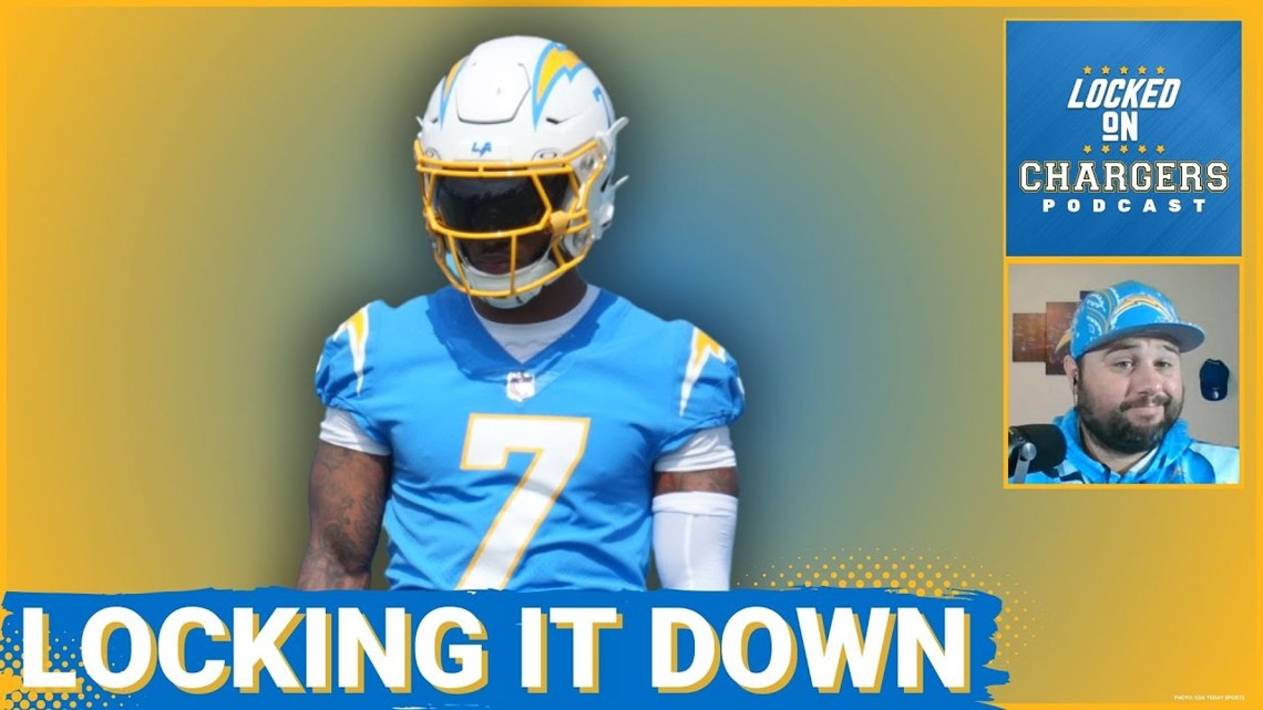 Kristian Fulton Balls Out At Chargers Training Camp Day 7 Leading a Big ...