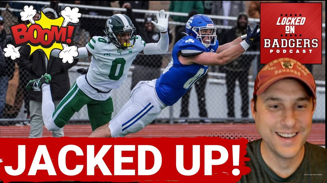 BOOM: Jack Janda commits to the Wisconsin Badgers! | Official Visit ...