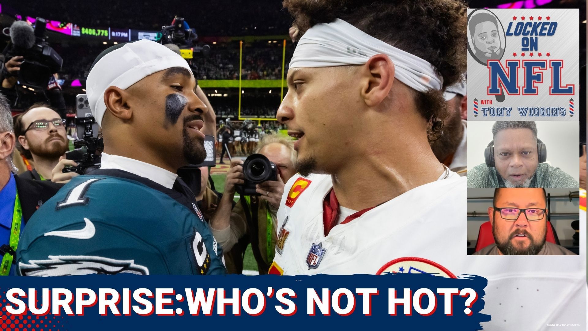 Patrick Mahomes And Jalen Hurts Find Themselves And Their Teams In ...