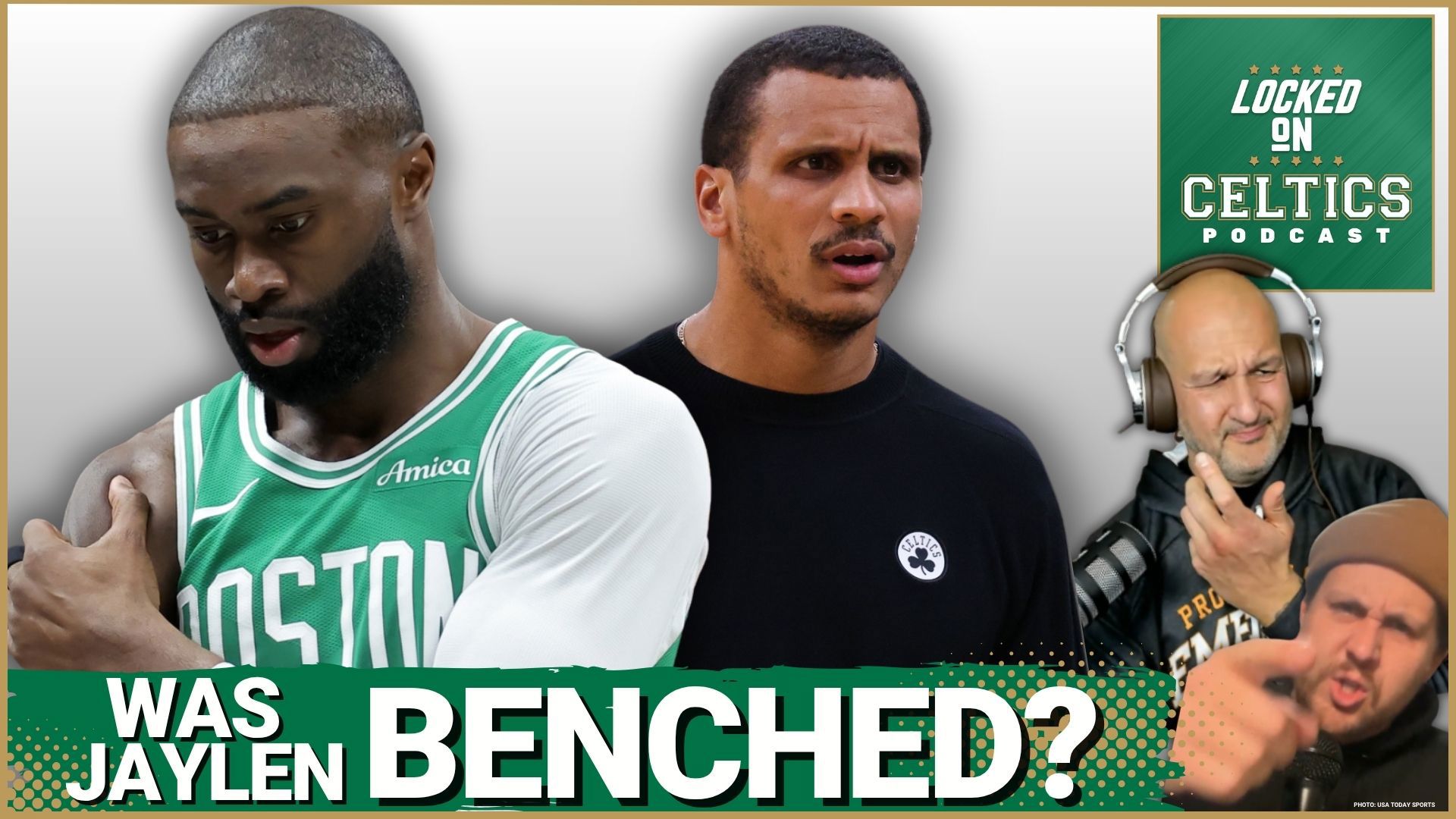 Was Jaylen Brown Actually BENCHED? | Joe Mazzulla’s LINEUP Roulette ...