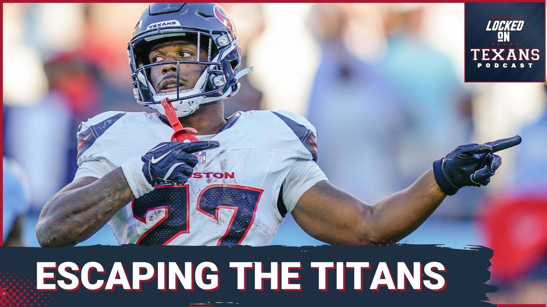 VICTORY MONDAY CHAOS! Texans Survive the Titans | What’s REALLY Going ...