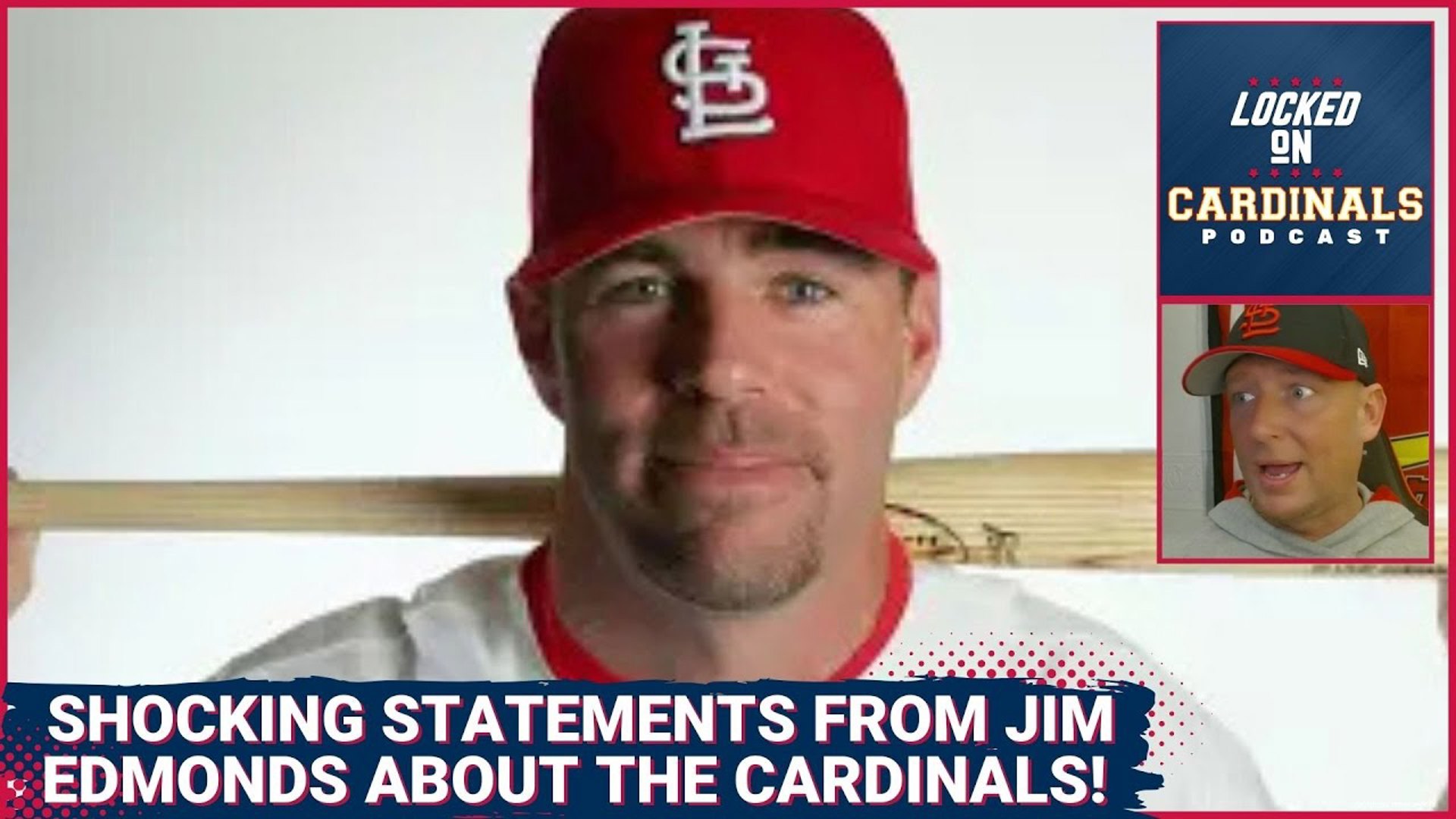 St. Louis Cardinals Legend Jim Edmonds Didn't Hold Back On His Feelings ...