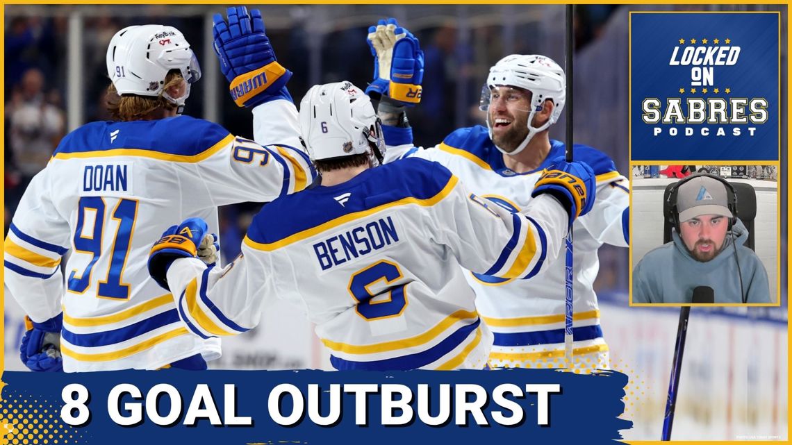 Buffalo Sabres erupt for EIGHT GOALS against the Ottawa Senators | wfaa.com