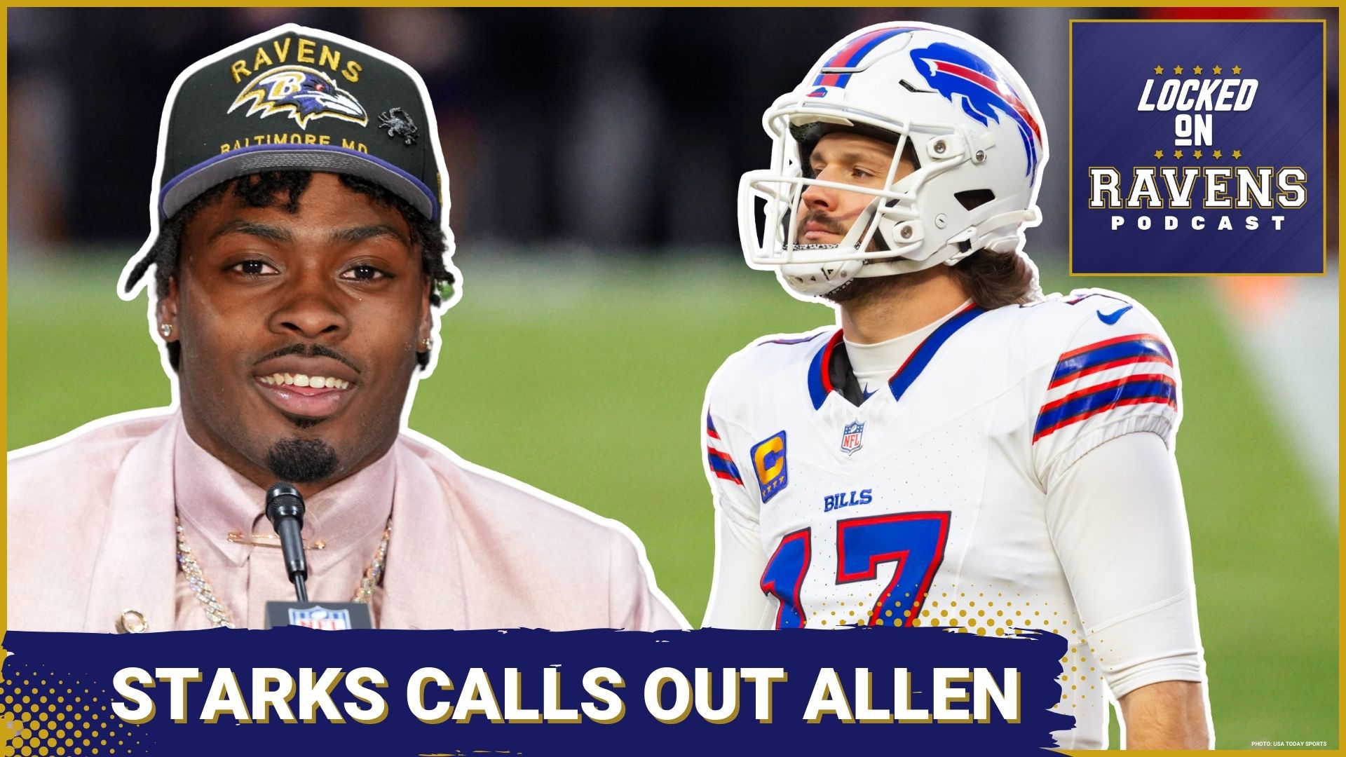 Malaki Starks CALLS OUT Bills QB Josh Allen, Baltimore Ravens win again ...