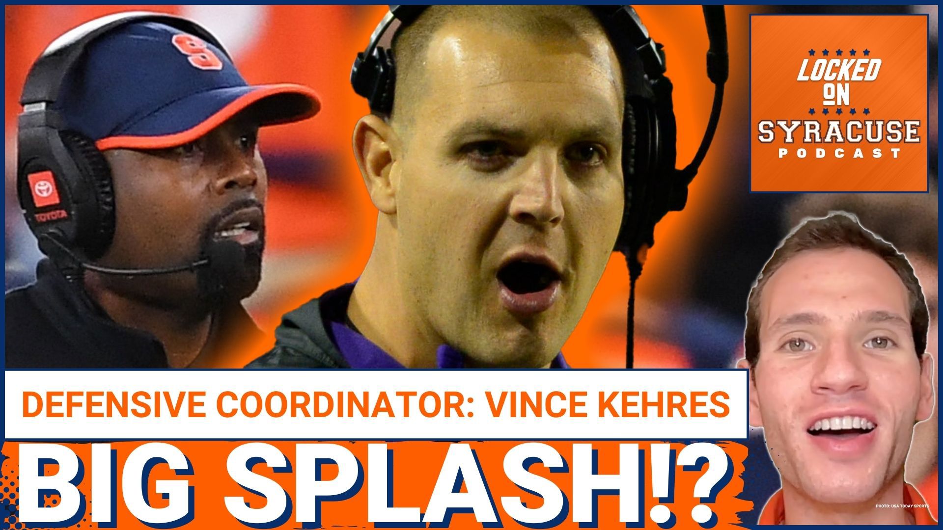 SPLASH: Syracuse Football Hires Defensive Coordinator Vince Kehres ...