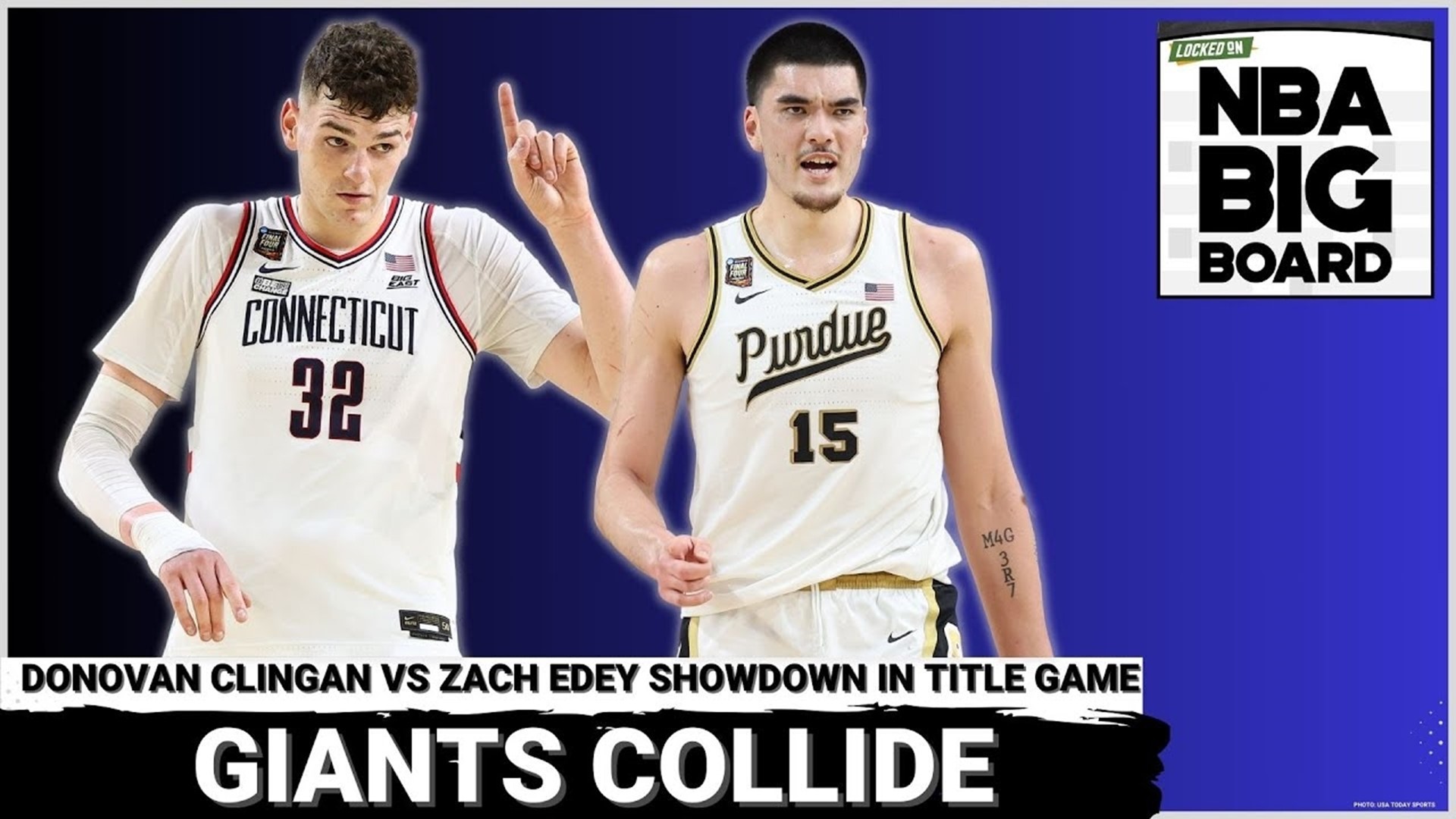 Giants Collide: Zach Edey vs Donovan Clingan - The 2024 National Title ...