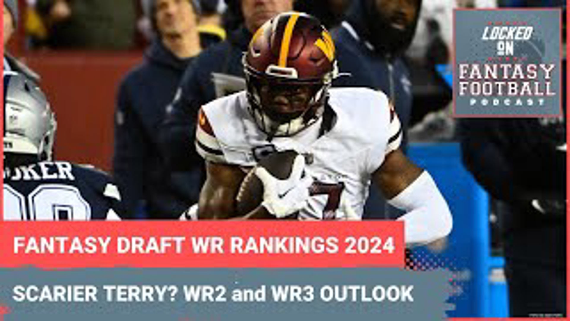 Fantasy wide receiver rankings 2024: Terry McLaurin, Michael Pittman ...