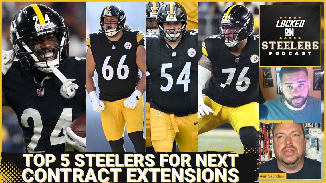 Top 5 Steelers Candidates for Contract Extensions | Joey Porter Jr. vs ...