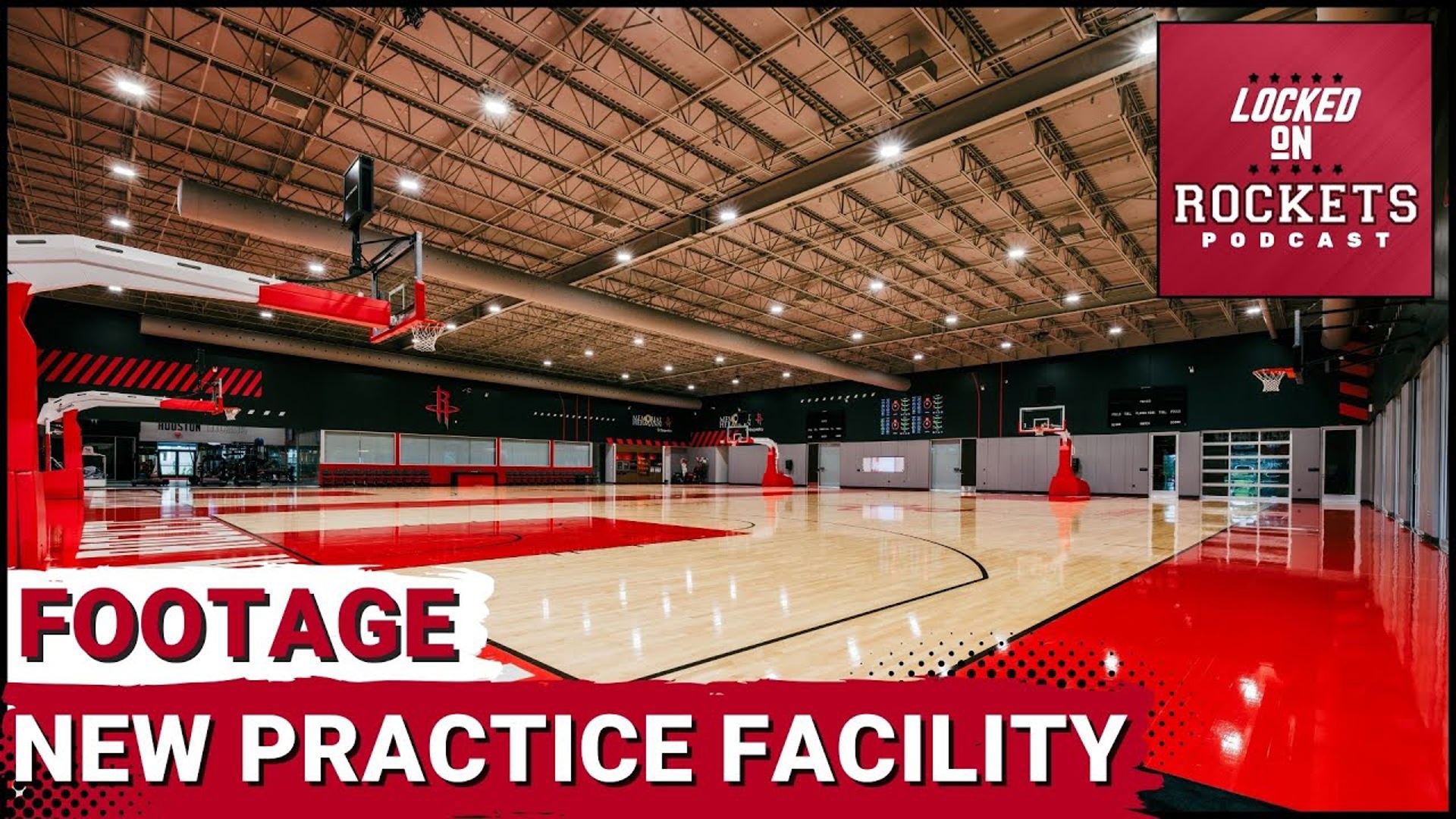 Houston Rockets New Practice Facility Tour With President Of Business ...