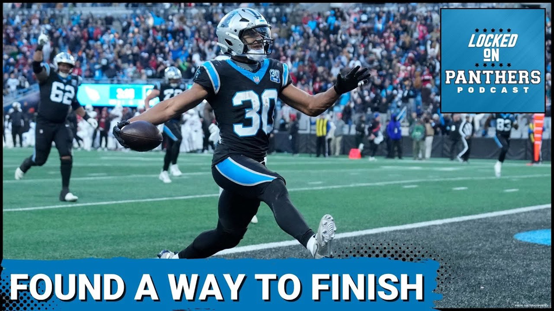 Carolina Panthers win an overtime thriller, 36-30, against the Arizona Cardinals | wfaa.com