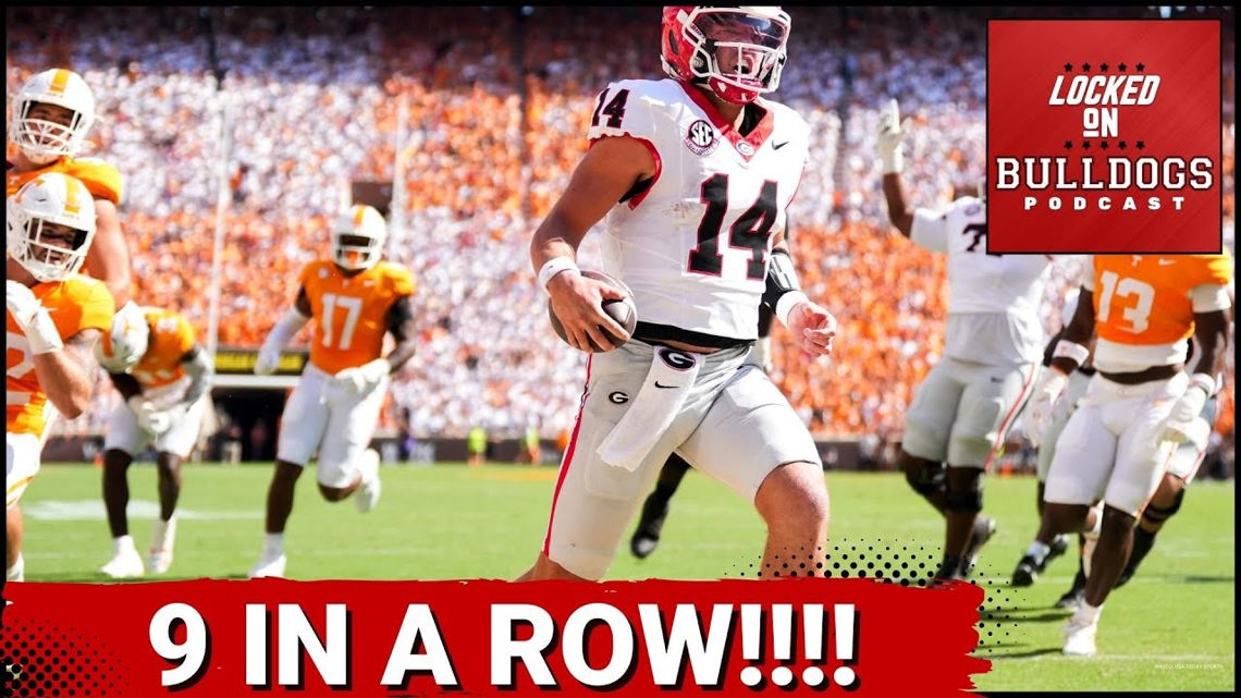 Georgia Football BEATS TENNESSEE YET AGAIN! 9 in a row. Kirby owns Heupel!! Gunner and Bobo ...