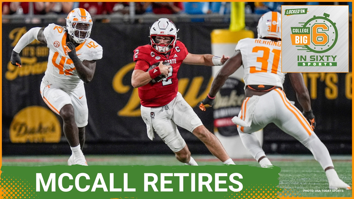 Grayson McCall Retires From Football | The Big 6 in 60 College | wfaa.com