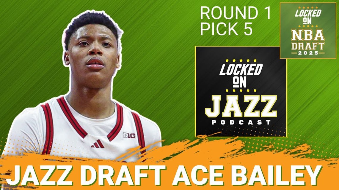 Utah Jazz Select Ace Bailey 5th Overall in NBA Draft | BOOM or BUST ...