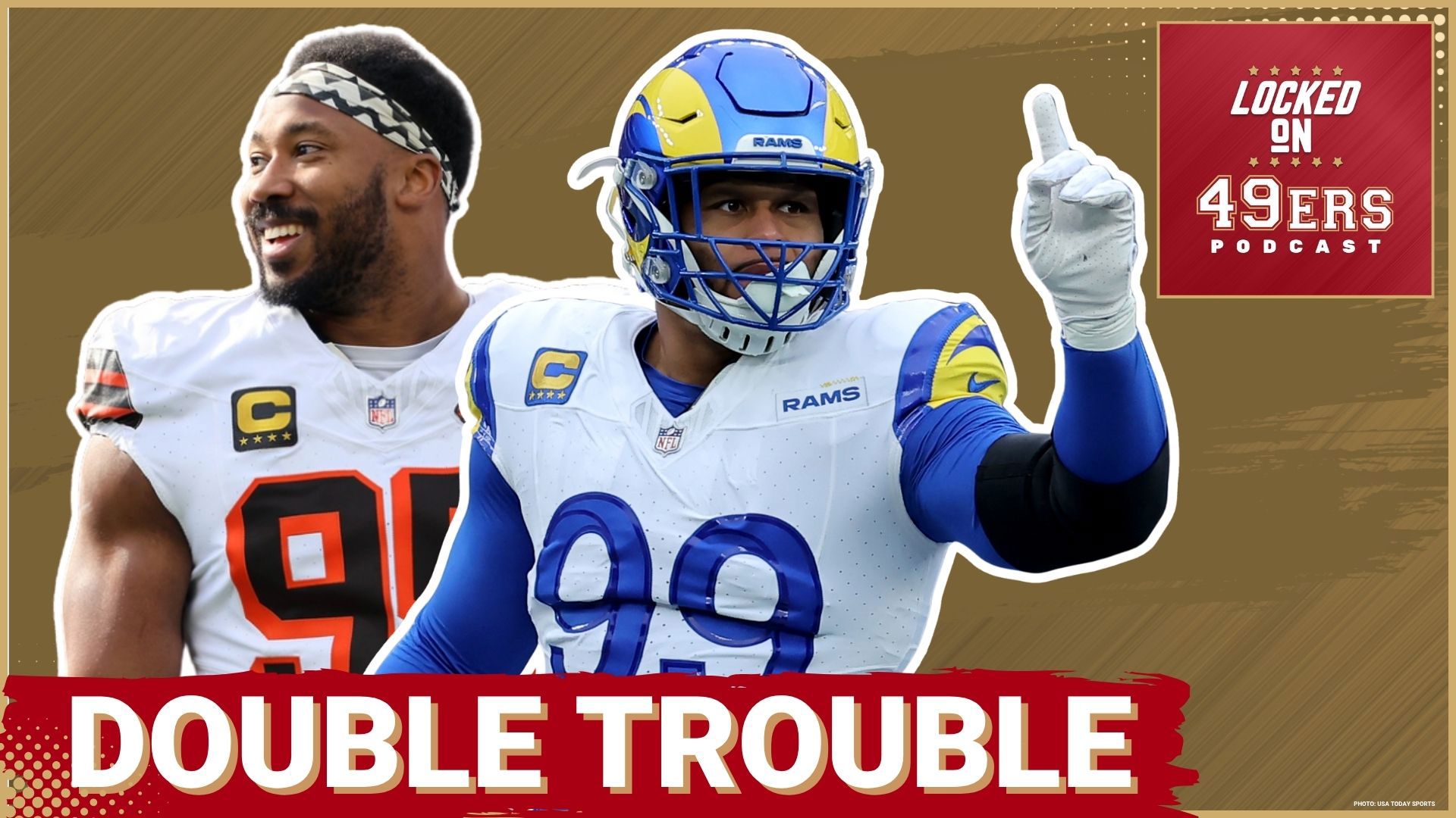 Aaron Donald Considers Joining Myles Garrett with the Los Angeles Rams ...