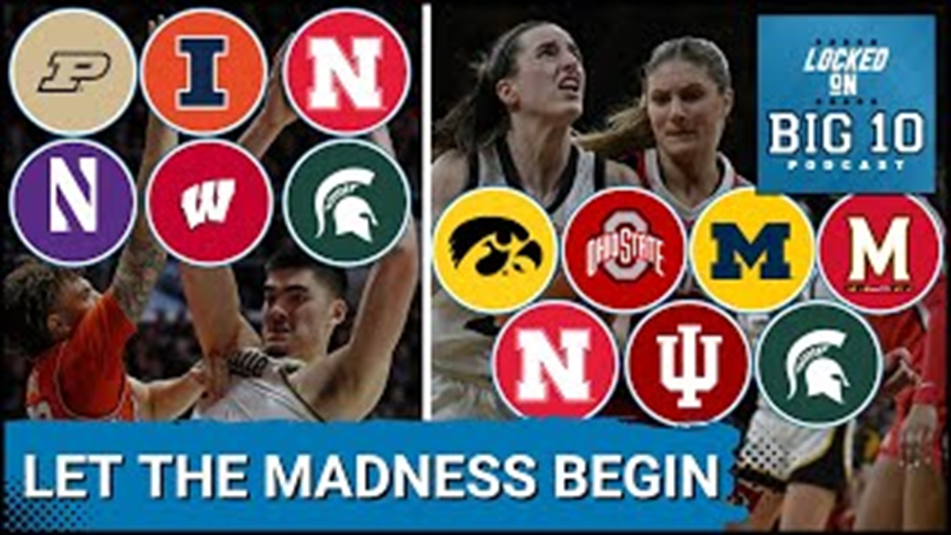 Big 10 Ready for NCAA Tournament with 6 Men's, 7 Women's Teams | wfaa.com