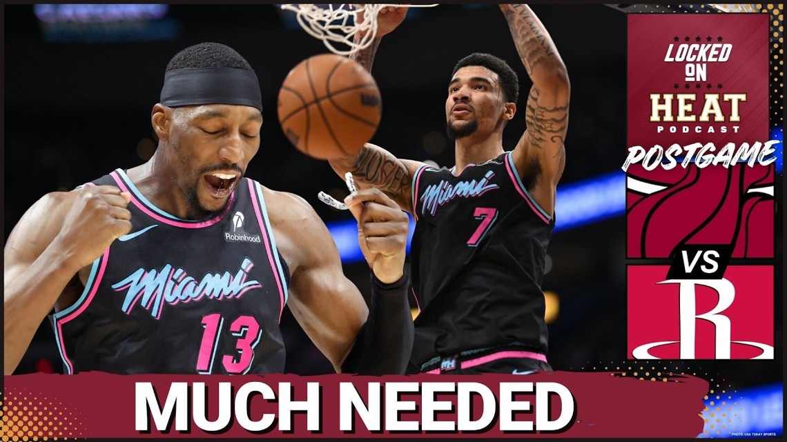 Miami Heat DEFEAT Rockets, Tyler Herro TRASH-TALKS Durant, Bam Adebayo ...