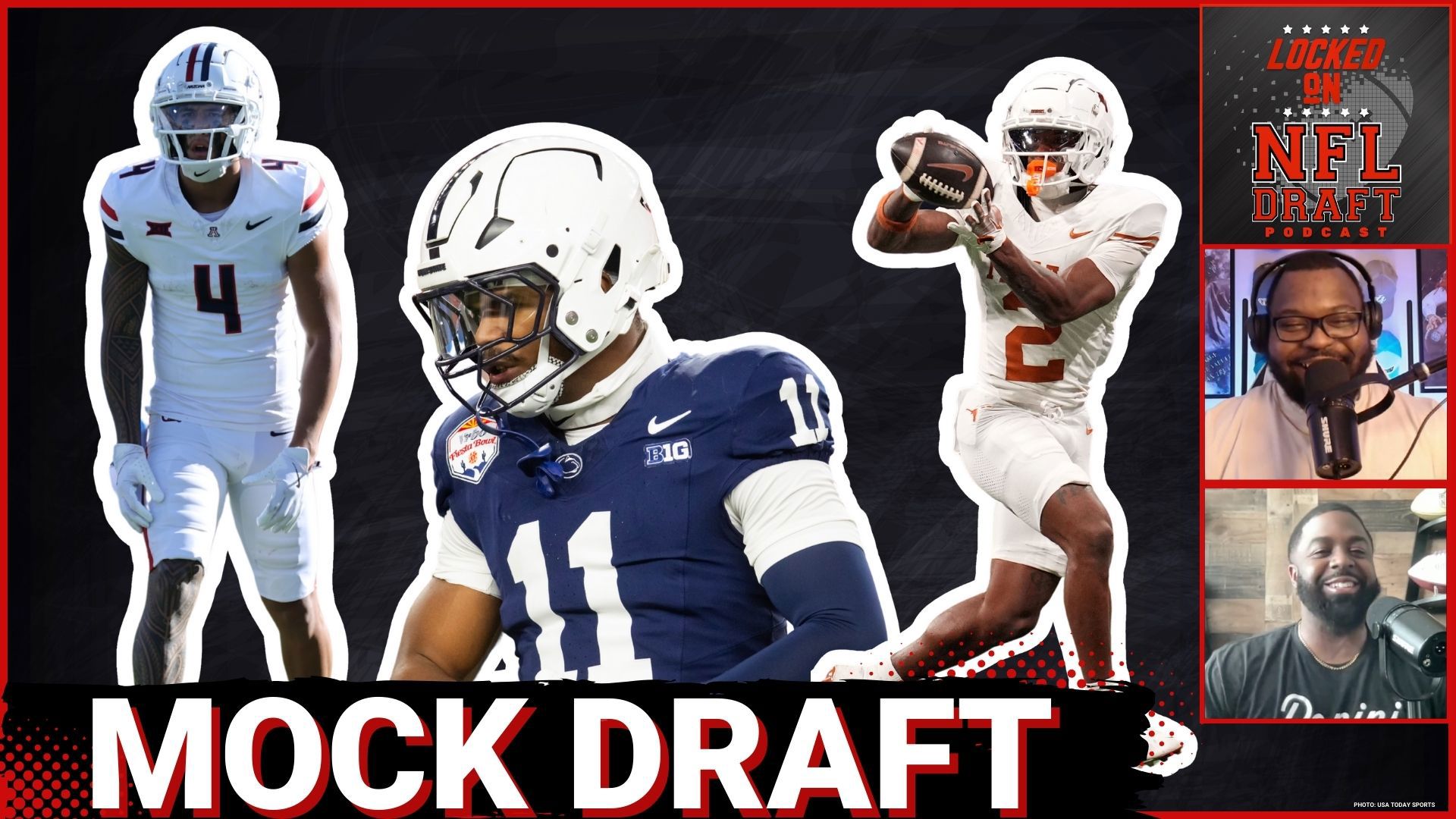 Tetaiora McMillan & Matthew Golden are top-10 picks in this dueling 2025 NFL Mock Draft | wfaa.com