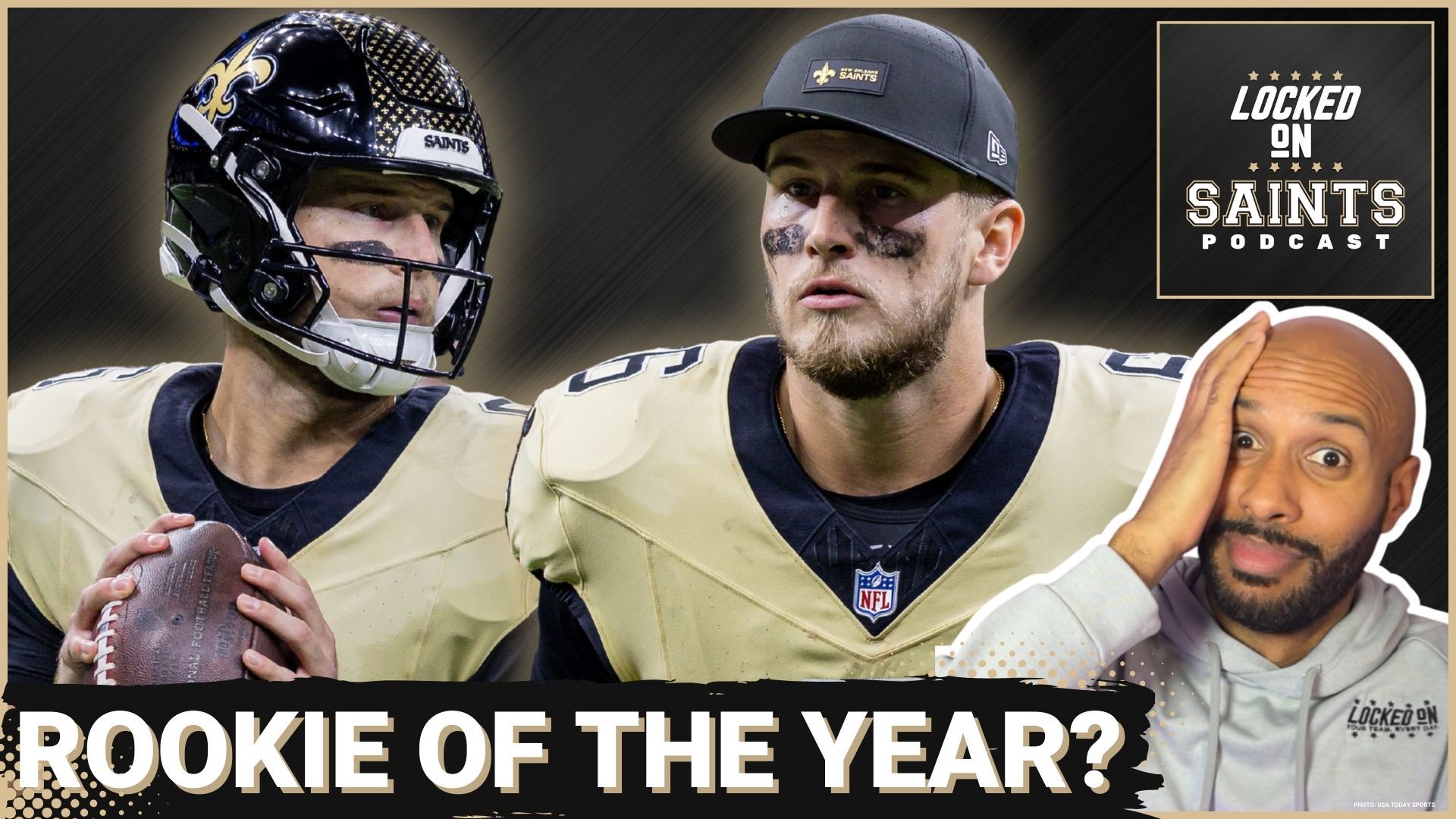 OROTY?: New Orleans Saints' Tyler Shough LEAPS To Offensive Rookie of ...