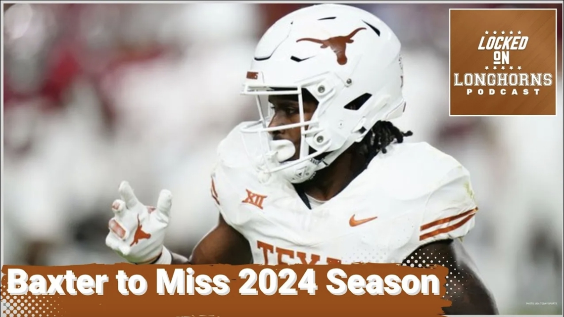 Breaking: Texas Longhorns Football Team RB Cedric Baxter to miss 2024 ...