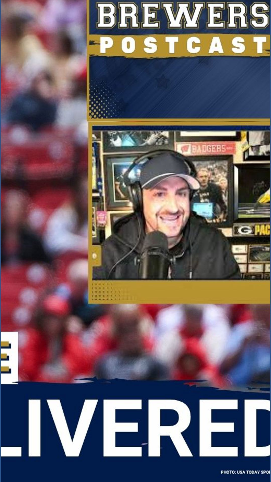 BREWERS POSTCAST: Brewers STRIKE Early & Cruise In St. Louis | Vaughn ...