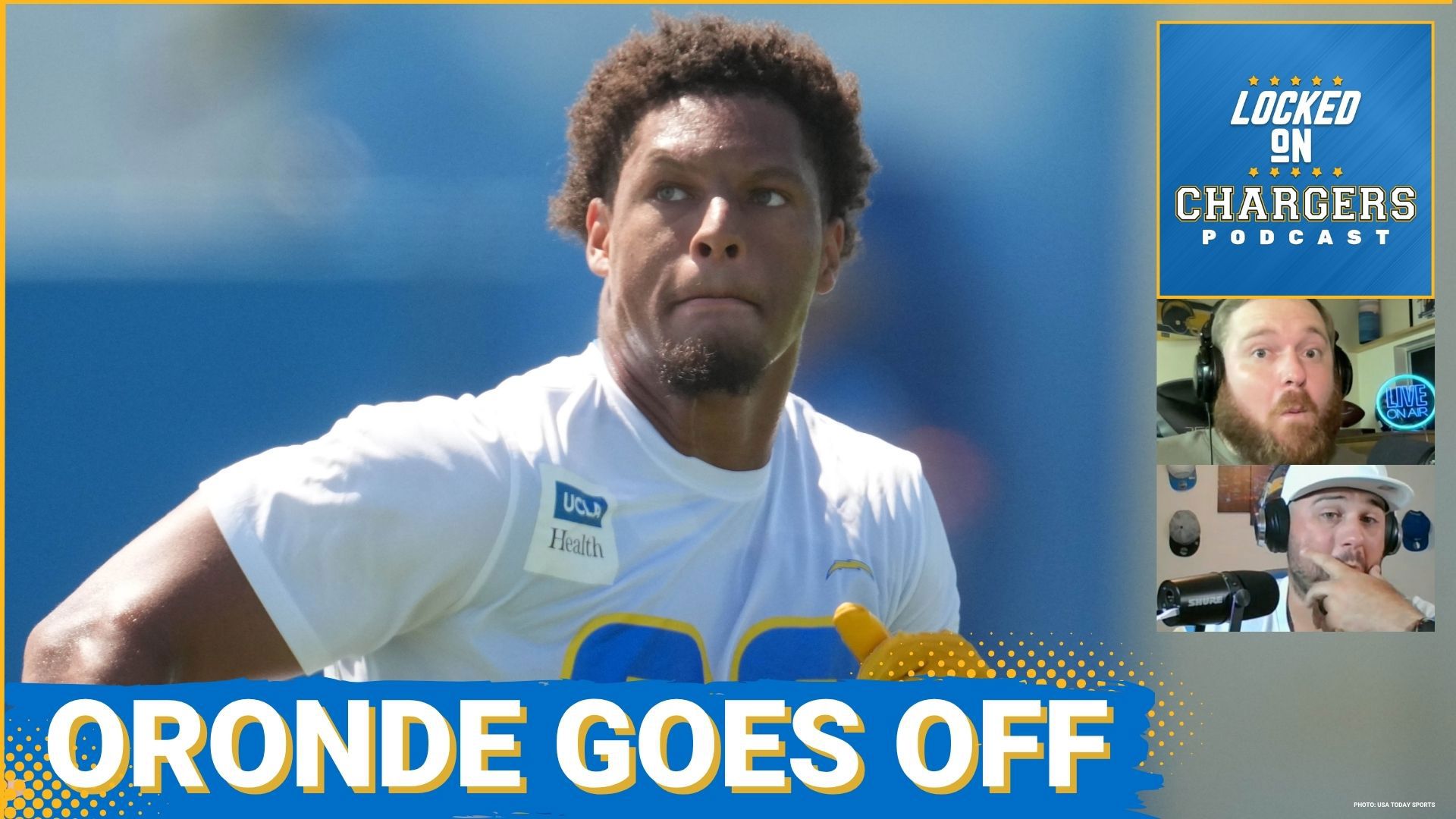 REVELATION: Oronde Gadsden Goes CRAZY at Chargers Minicamp Showing Star ...