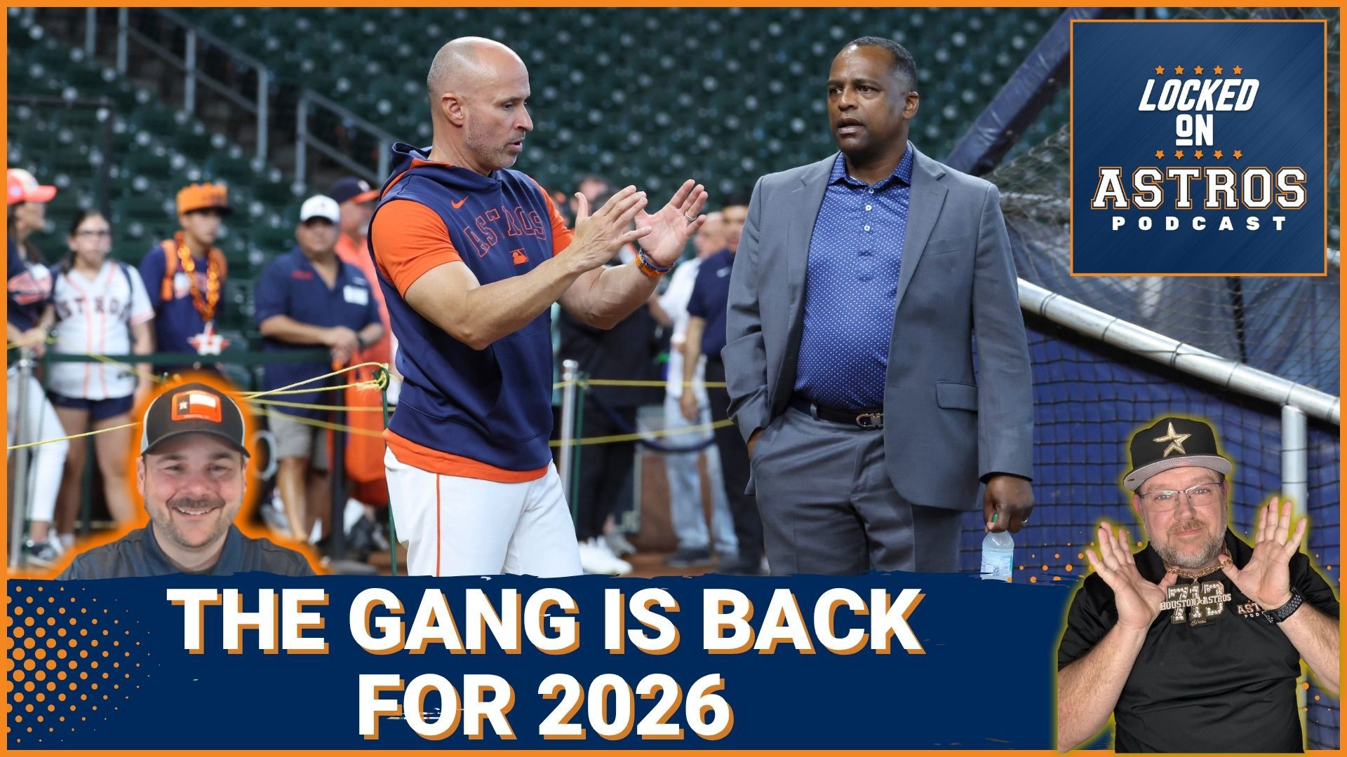 The Astros gang is back: Dana Brown and Joe Espada back for 2026 | wfaa.com