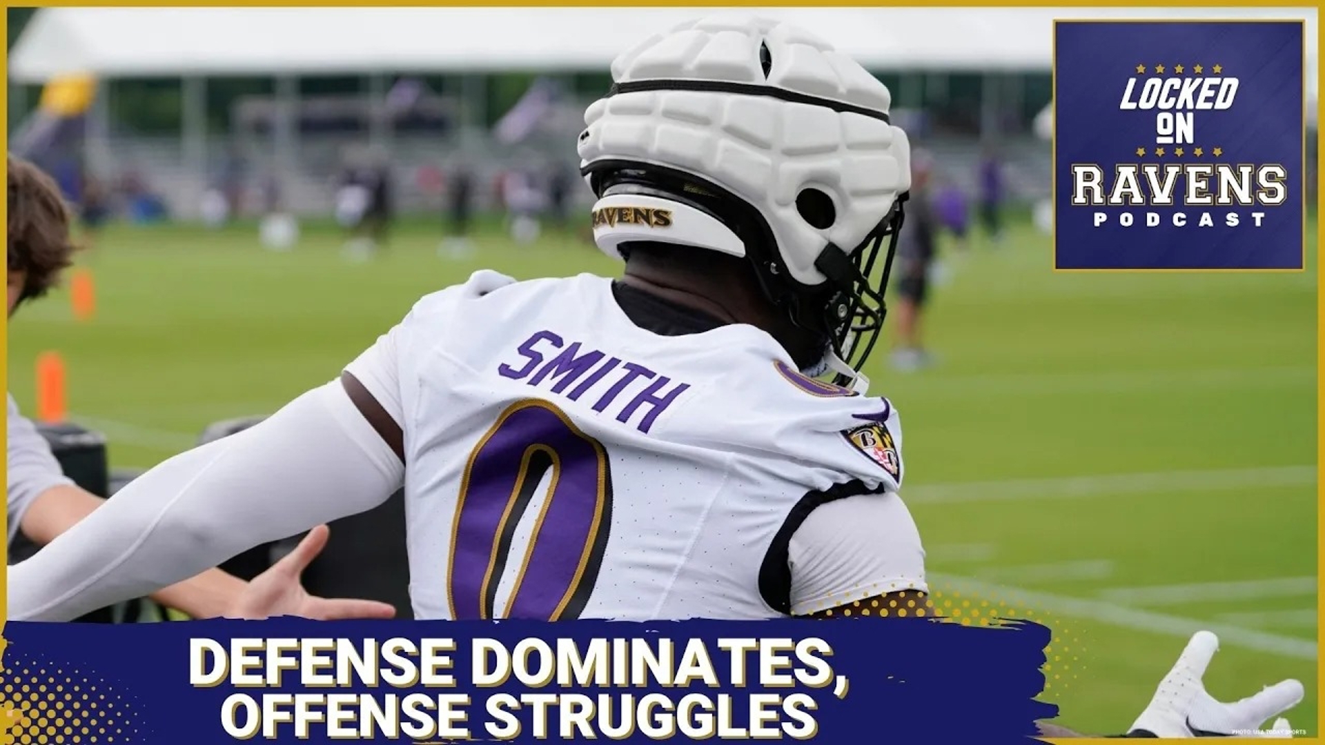 Baltimore Ravens' defense dominates, offense struggles on Day 1 of ...
