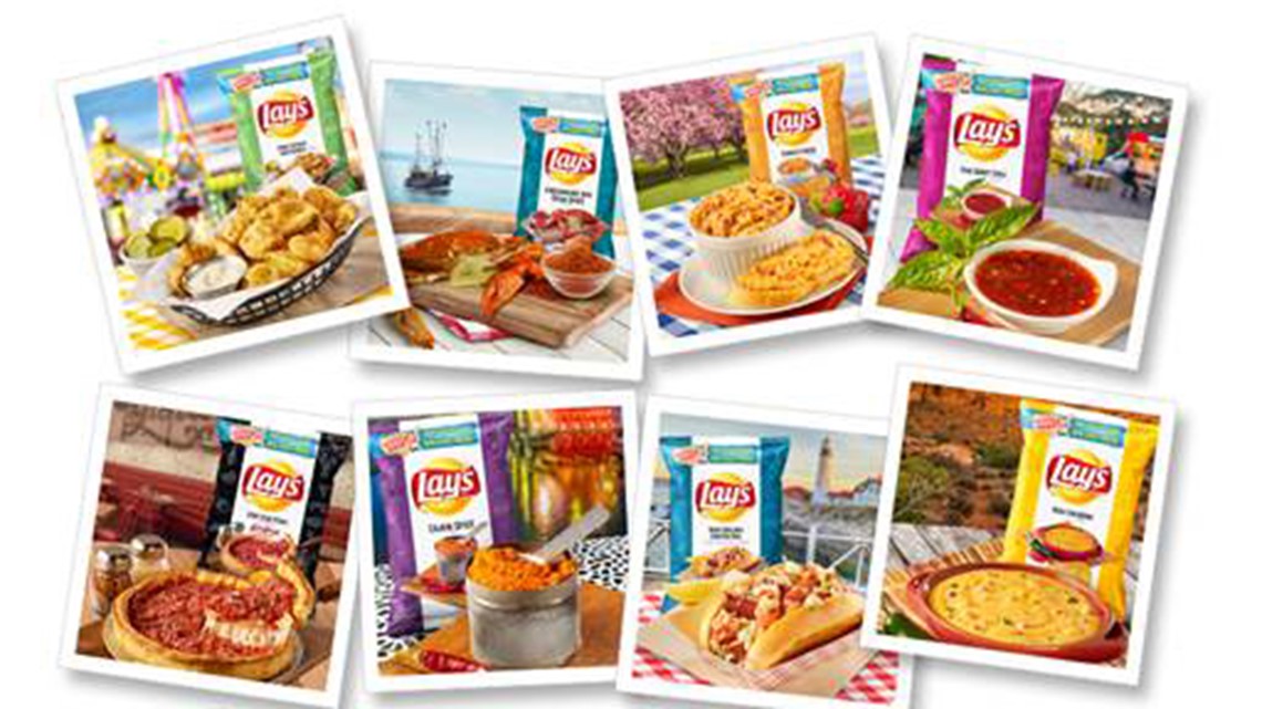 Lay's potato chips release 8 new regionally inspired flavors | wfaa.com