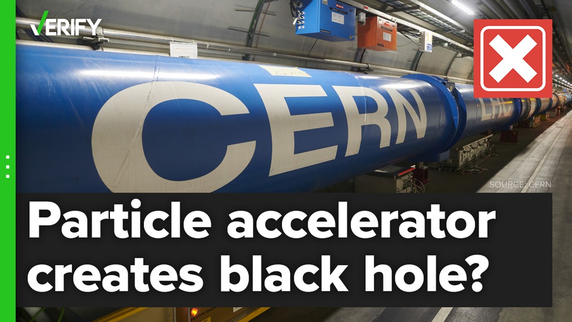 No, CERN’s particle accelerator machine can’t create a cosmic black ...