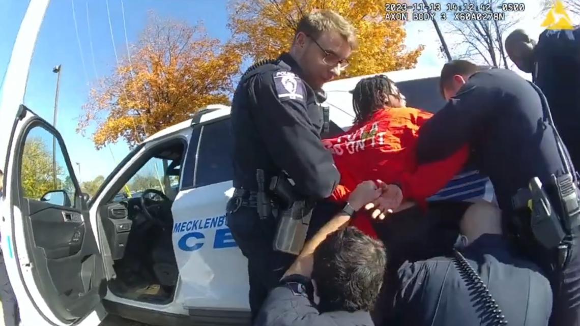 CMPD releases bodycam footage of controversial arrest | wfaa.com