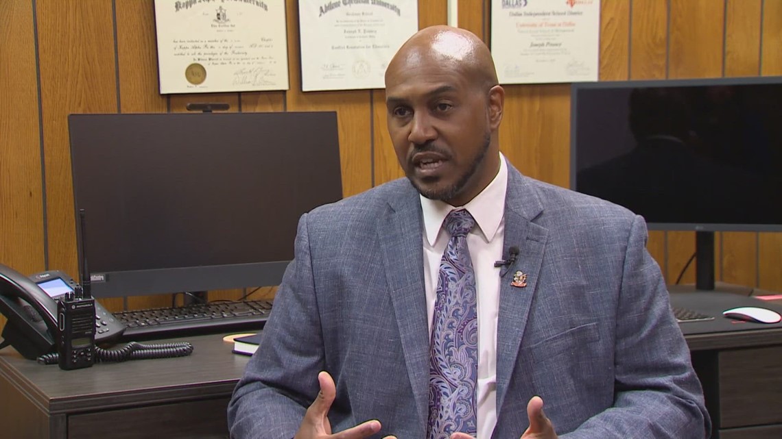 'This is home': Dallas ISD high school principal returns to former ...