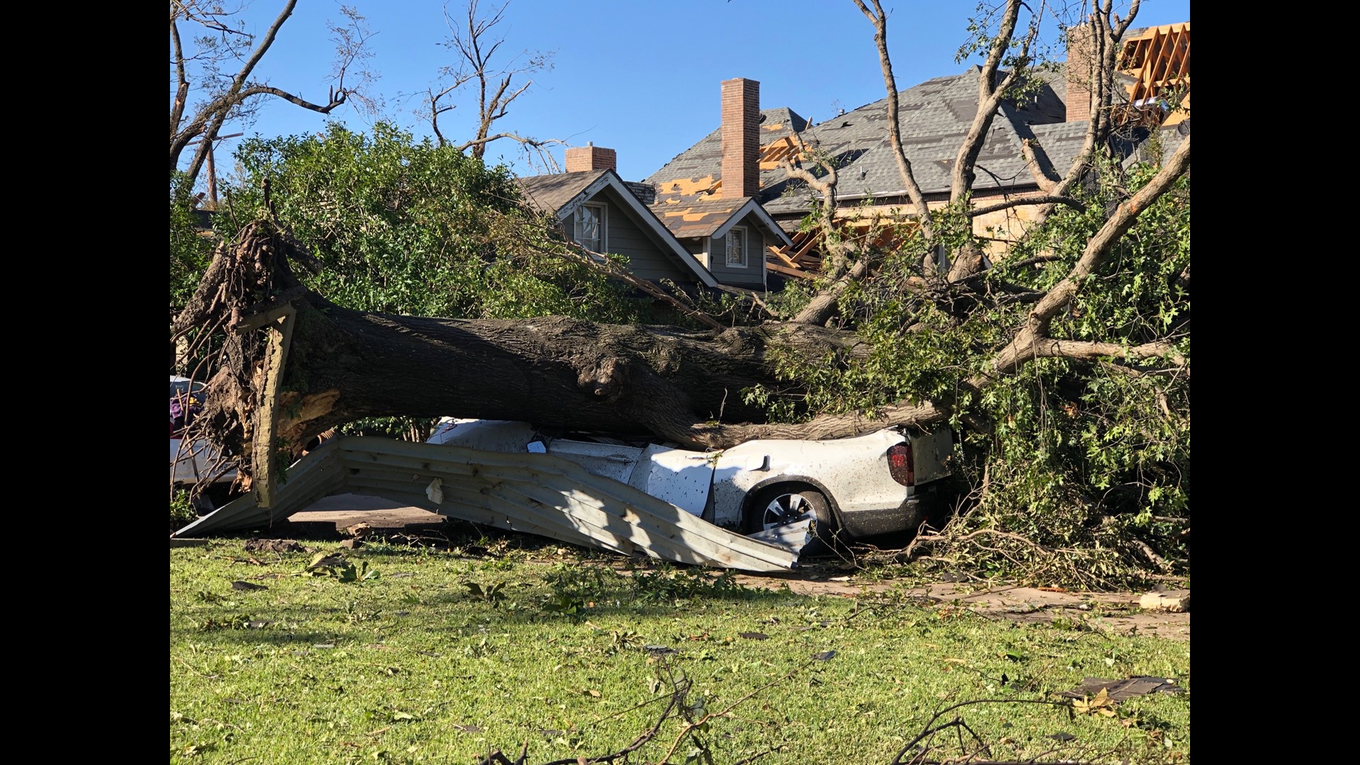 Home destroyed, but dishes left intact: Neighborhood hit hard by Dallas ...