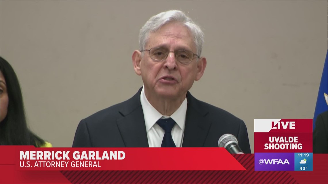 U.S. AG Merrick Garland says our children deserve better than to grow ...