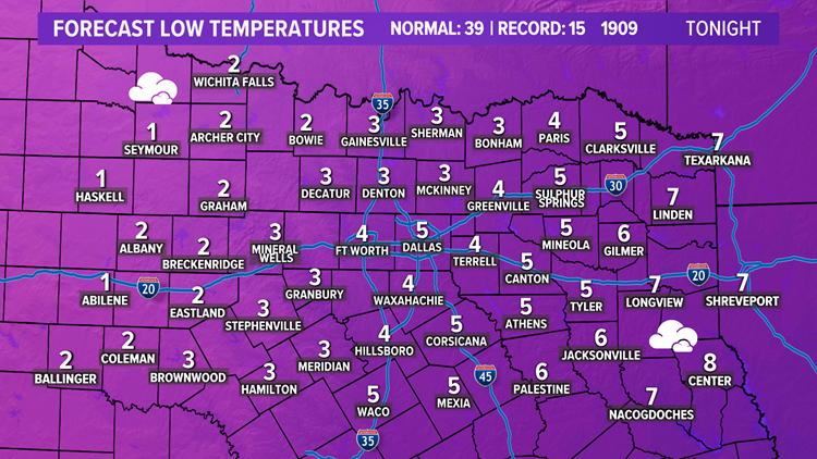 Winter Storm Warning across Texas: Snow and extreme cold continues ...