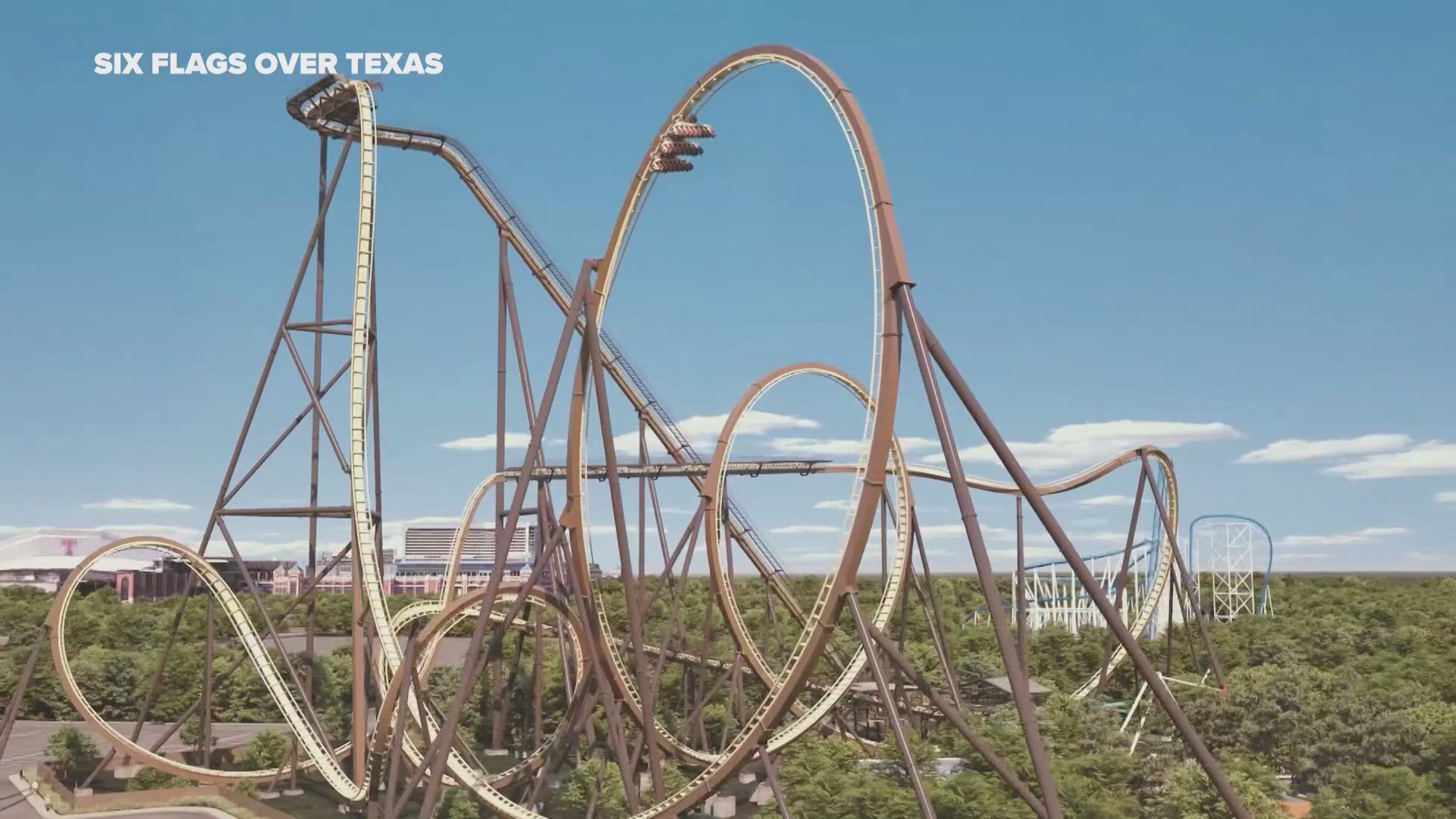 New, record-breaking attraction is coming to Six Flags Over Texas ...