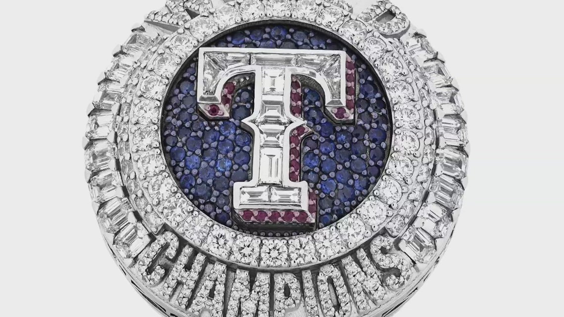 World Series bling: Here's a look at the Texas Rangers championship ...