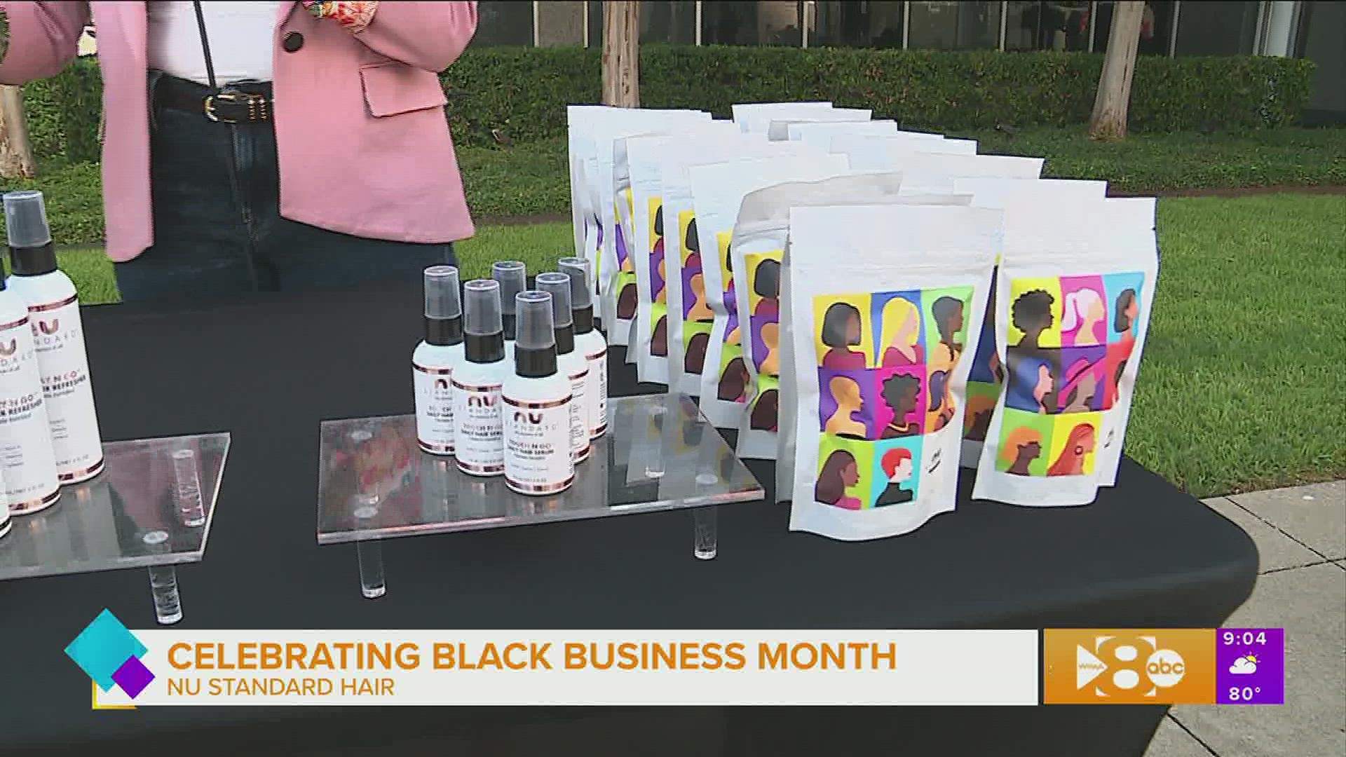 Celebrating Black business month: Nu Standard Hair | wfaa.com