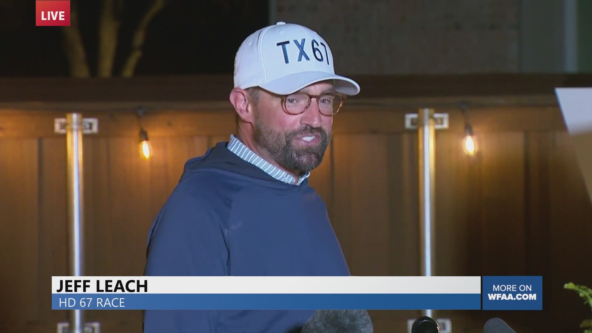 Incumbent Texas State Rep. Jeff Leach wins race for House District 67 | wfaa.com