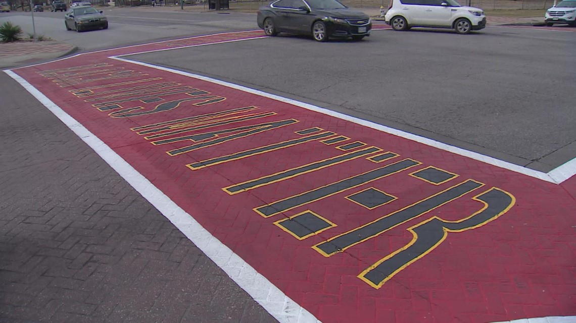 'All Black Lives Matter' crosswalks installed in South Dallas | wfaa.com