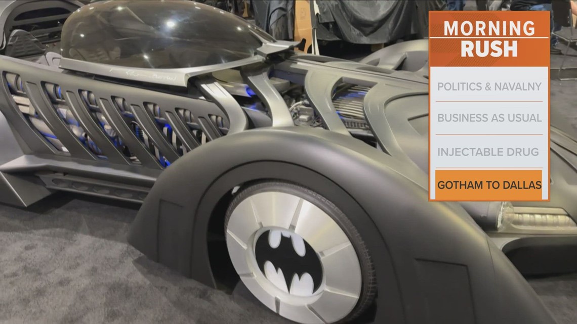 Generations of Batmobiles roll into Dallas auto show | wfaa.com