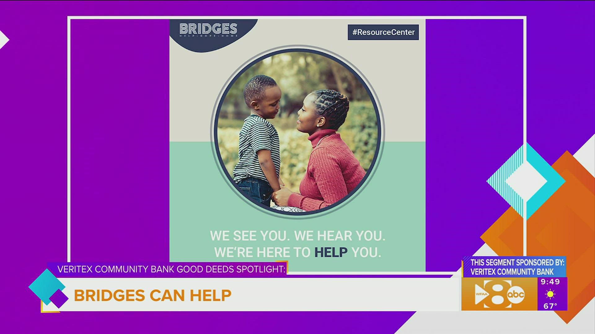 Veritex Community Bank “Good Deeds” Spotlight: Bridges | wfaa.com
