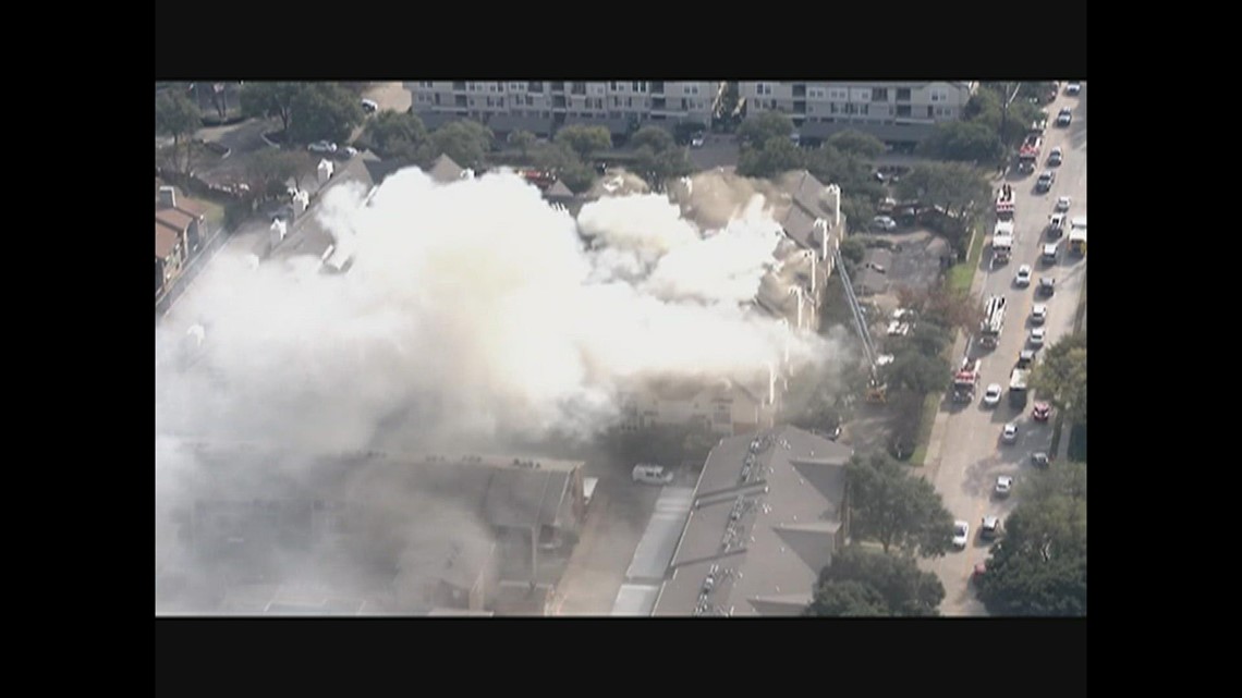 No injuries reported in condominium fire, officials say | wfaa.com