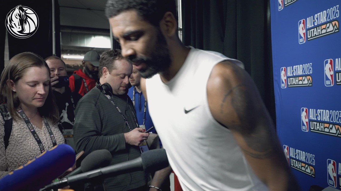 NBA All-Star Game | Kyrie Irving postgame interview | wfaa.com