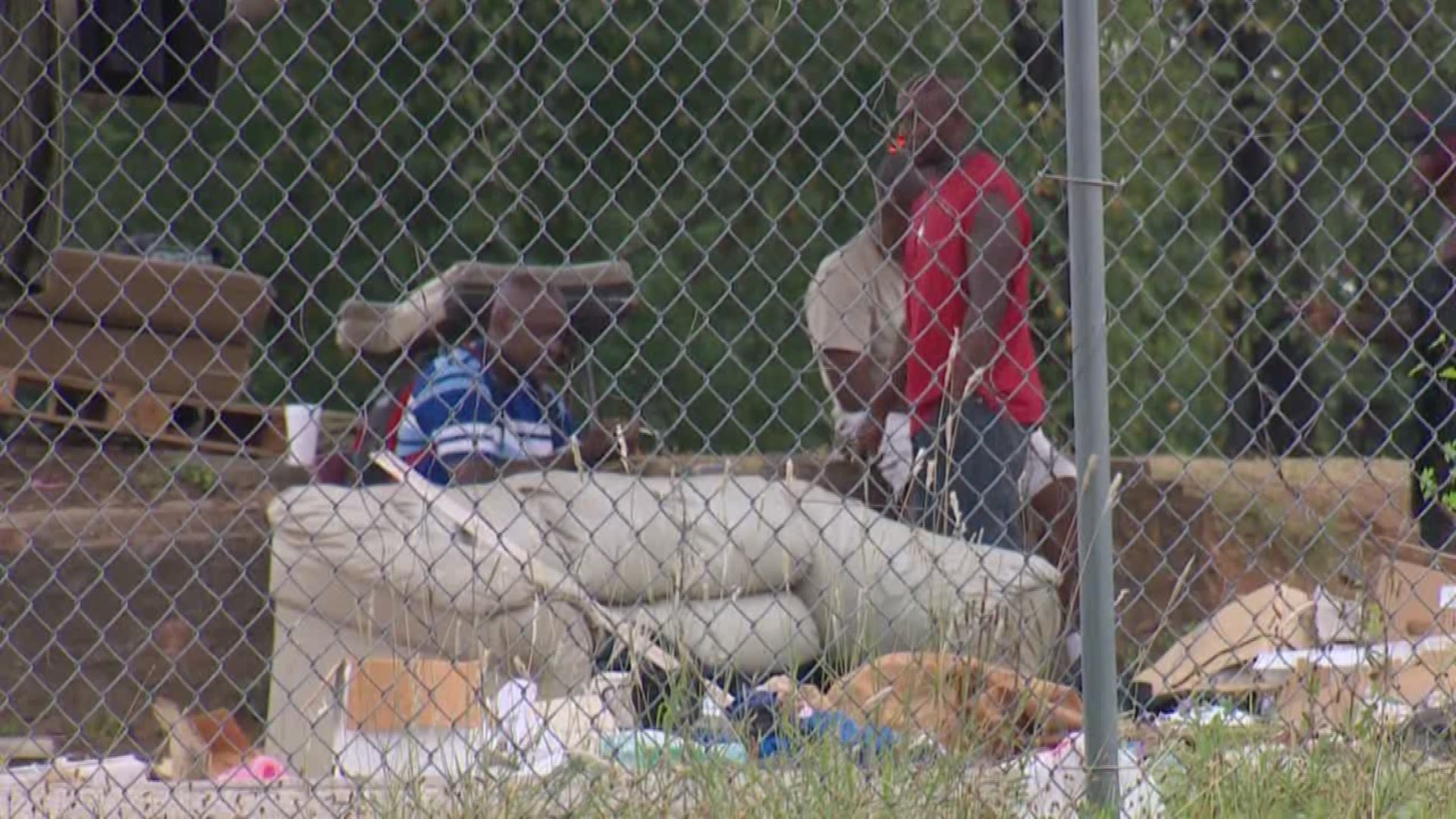 Neighbors call for action over homeless camp in Dallas | wfaa.com
