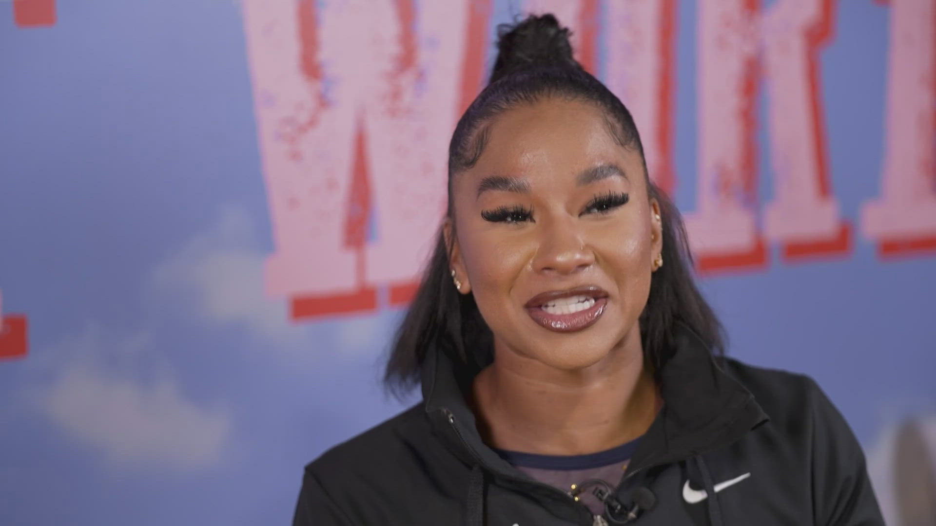 1-on-1 with UCLA's Jordan Chiles at 2025 NCAA Gymnastics Championships | wfaa.com