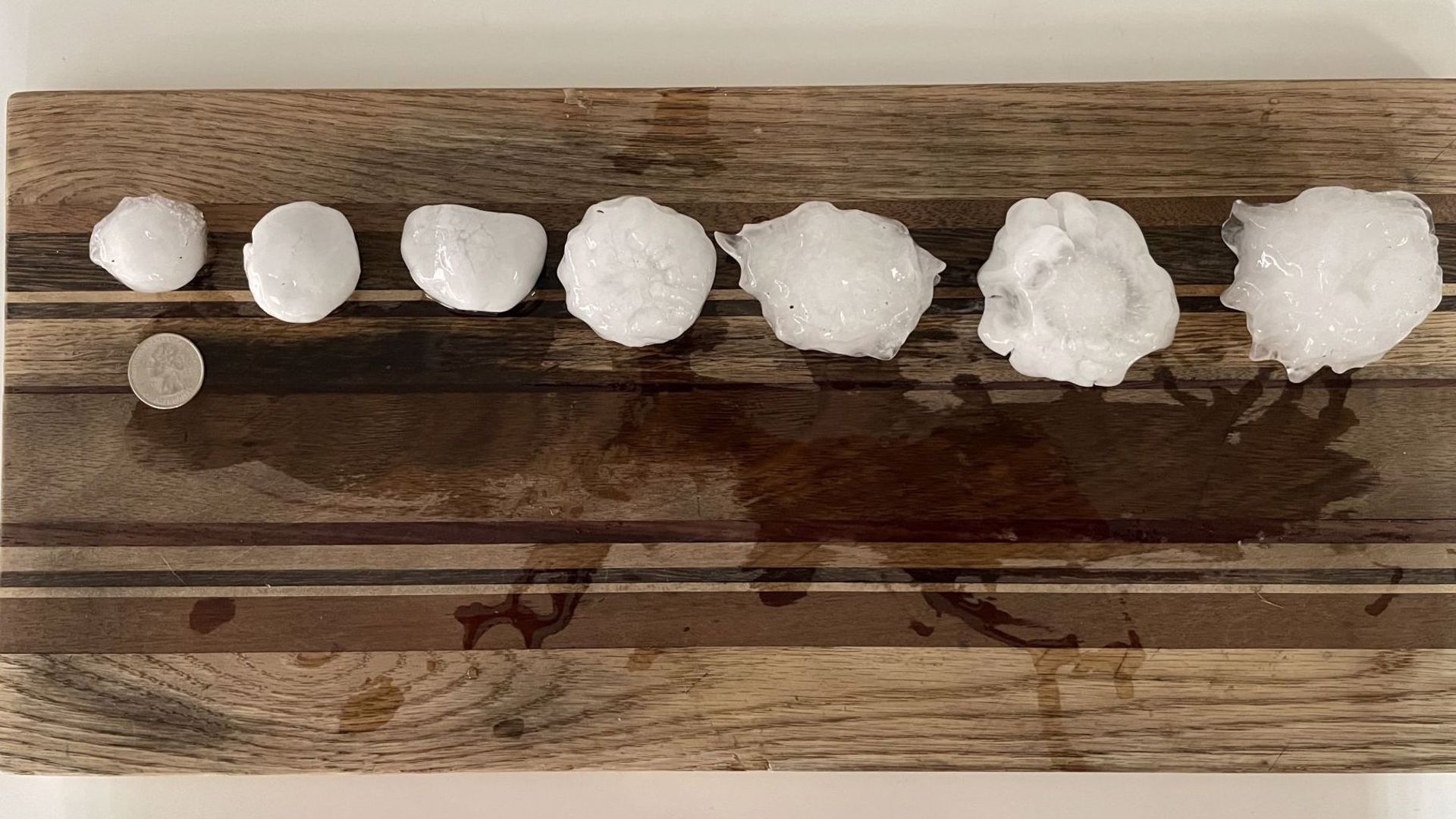 North Texas hail: Why is some spikey and others are smooth? | wfaa.com