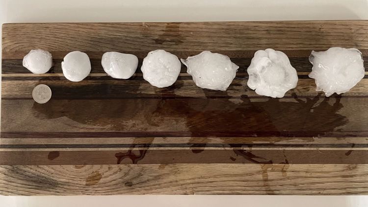 North Texas hail: Why is some spikey and others are smooth? | wfaa.com