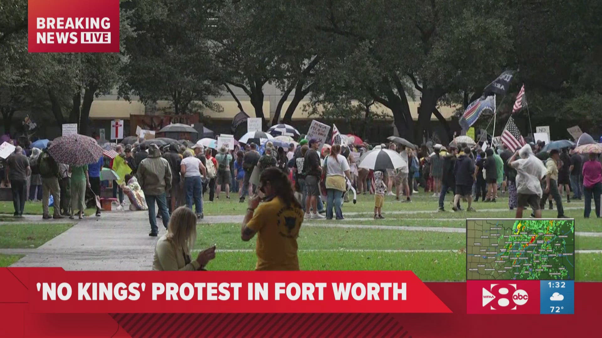 No Kings protest Fort Worth | Live updates | wfaa.com